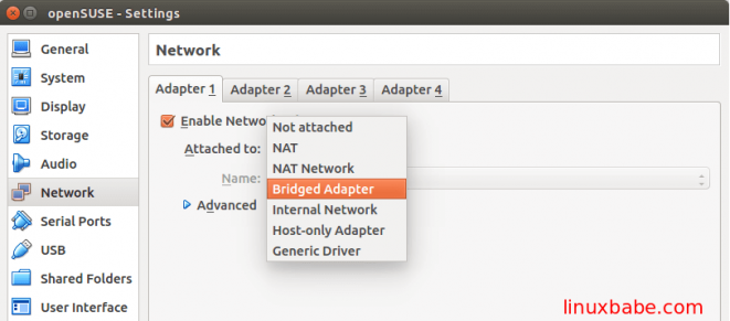 Virtualbox Bridged Networking Mode Allows VM to Connect to Your Router - LinuxBabe