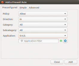Add a Firewall Rule_005 - LinuxBabe