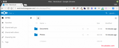 Set up NextCloud Server on Ubuntu 16.04 with Apache, MariaDB and PHP7 - LinuxBabe