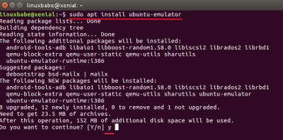 How to Install Ubuntu Touch Emulator on Ubuntu 16.04 - LinuxBabe