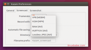 Install Kazam Screencaster on Debian /Ubuntu/Linux Mint
