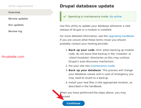 How to Update Drupal 8 Core on a Linux Server - LinuxBabe