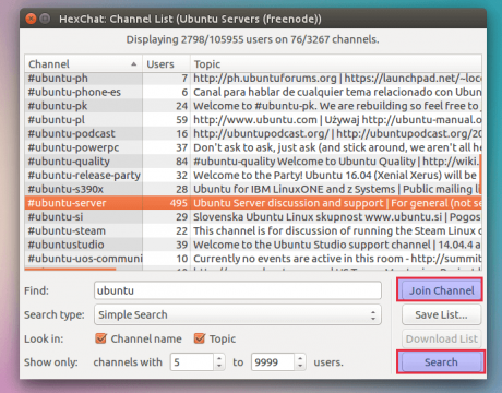 How To Install and Use HexChat IRC Client on Ubuntu 16.04/14.04