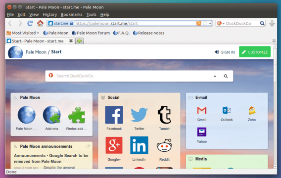 How to Install Pale Moon Browser on Ubuntu 16.04 LTS - LinuxBabe