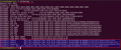 Use Linux efibootmgr Command to Manage UEFI Boot Menu - LinuxBabe