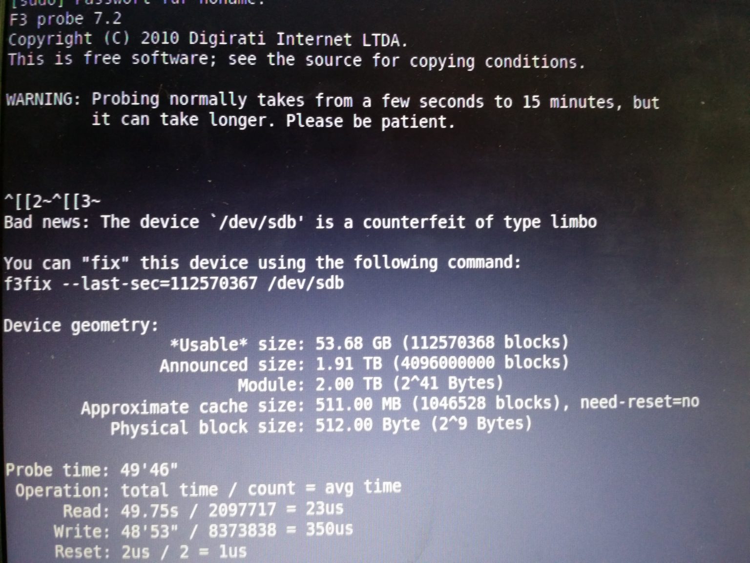 How to Check Real USB Capacity in Linux Terminal - LinuxBabe