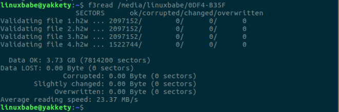 How to Check Real USB Capacity in Linux Terminal - LinuxBabe