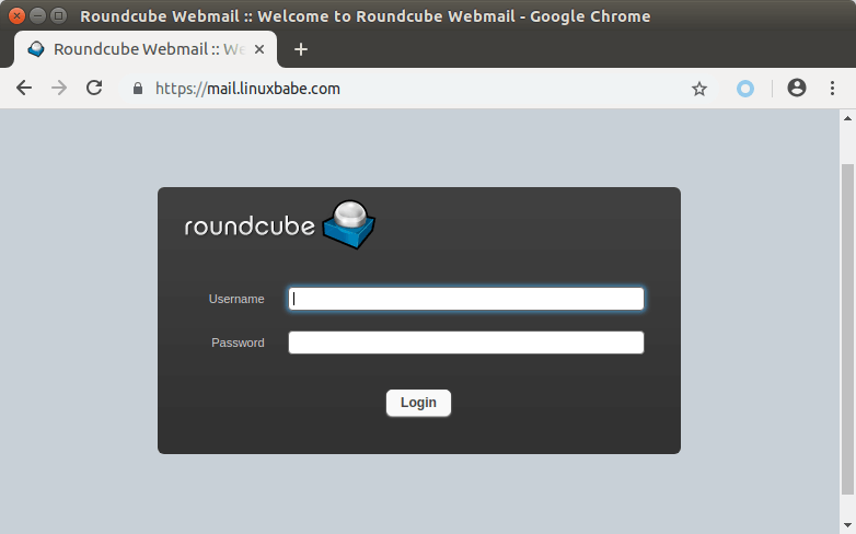 How To Install Roundcube Webmail On Ubuntu 1604 With