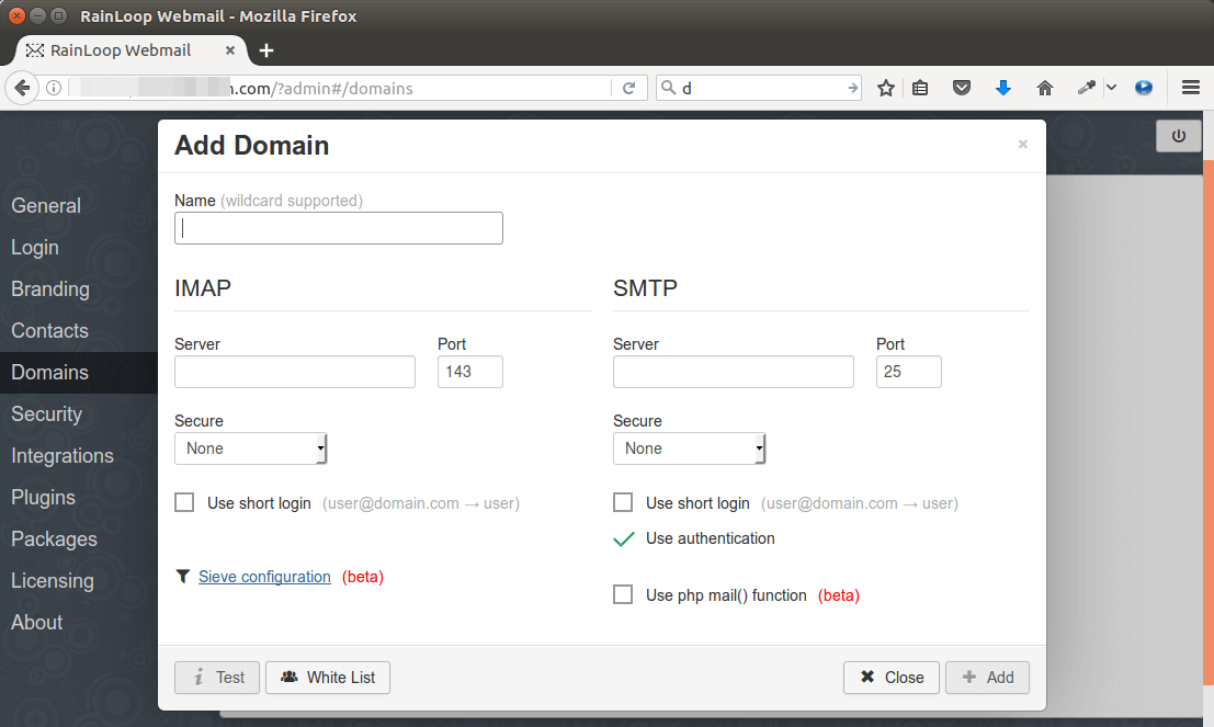 rainloop-webmail-add-email-domain - LinuxBabe