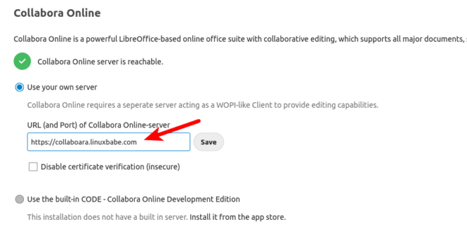 Integrate Collabora Online with Nextcloud on Ubuntu with Docker
