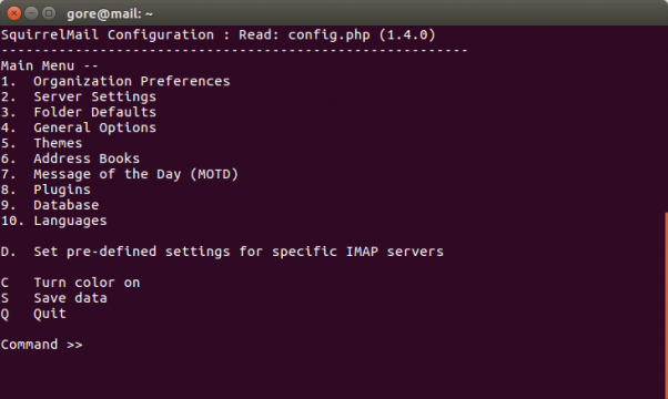 How to Install SquirrelMail on Ubuntu 16.04 with LAMP or LEMP