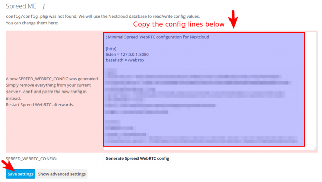 How to Integrate Spreed Me WebRTC with NextCloud - LinuxBabe