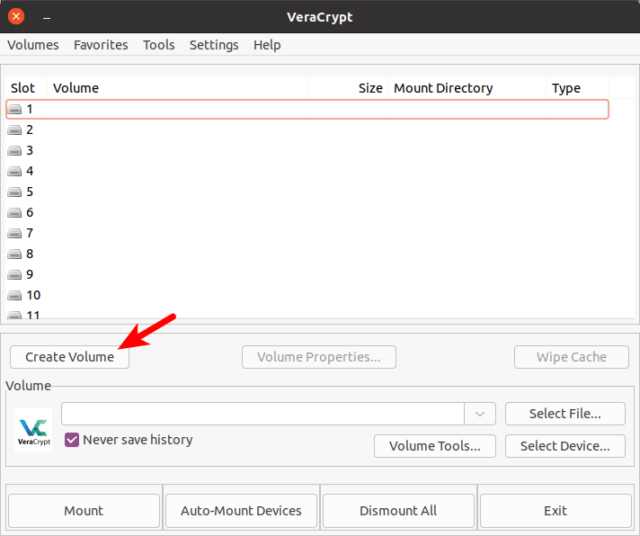 Create Hidden Encrypted Volume on USB Drive Using VeraCrypt