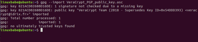 How To Verify Pgp Signature Of Downloaded Software On Linux Linuxbabe