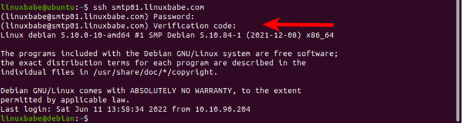 Set Up SSH Two-Factor Authentication (2FA) on Debian 11 Server