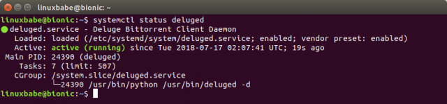 How to Install Deluge BitTorrent Client on Ubuntu 18.04 Desktop and Server