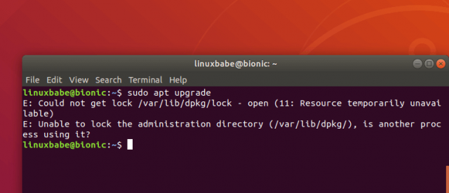 Fix "could not get lock /var/lib/dpkg/lock" Error Once and For All (Ubuntu)