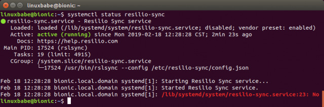 Install Resilio Sync Btsync On Ubuntu 2004 2204 Desktopserver