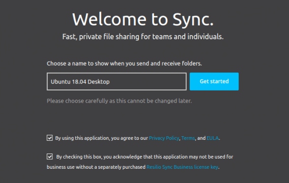 Install Resilio Sync (BTSync) on Ubuntu 20.04, 22.04 Desktop/Server