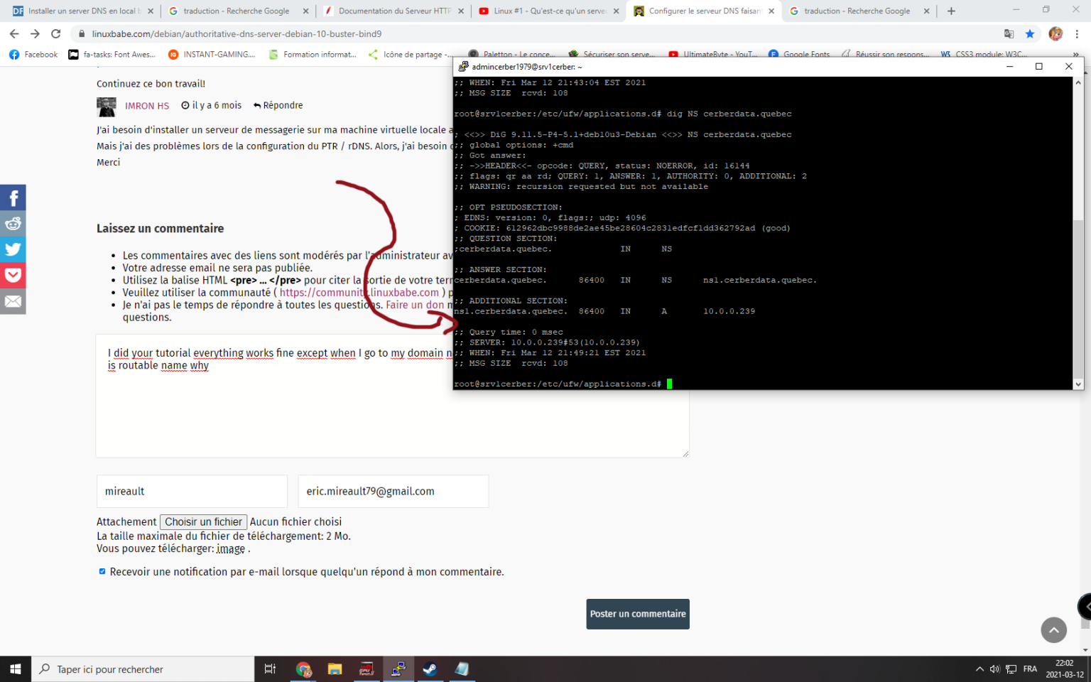 Set Up BIND Authoritative DNS Server on Debian 11/10