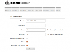 PostfixAdmin – Create Virtual Mailboxes on CentOS 8/RHEL 8 Mail Server