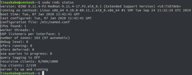 Set Up Your Own BIND9 DNS Resolver on CentOS 8/RHEL 8/Rocky Linux 8 ...