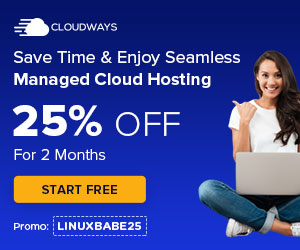 cloudways 300X250 - LinuxBabe