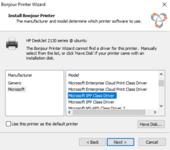 Set Up CUPS Print Server on Ubuntu (Bonjour, IPP, Samba, AirPrint)