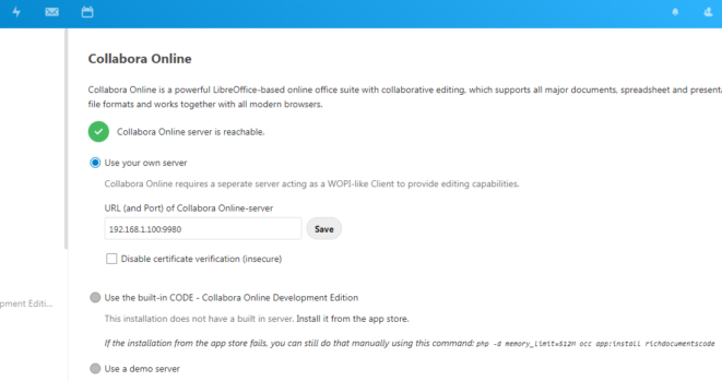 Integrate Collabora Online with Nextcloud on Ubuntu without Docker