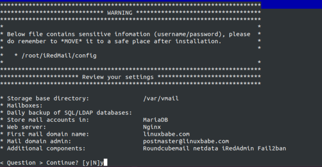How to Easily Set Up a Full-Featured Mail Server on CentOS 8 with iRedMail