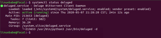 How to Install Deluge BitTorrent Client on Ubuntu 20.04 Desktop/Server