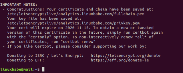 Install Matomo Web Analytics (Piwik) on Ubuntu 20.04 with Apache/Nginx