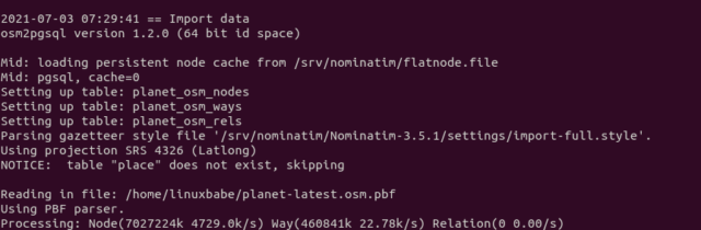Set Up OSM Nominatim Geocoding Server on Ubuntu 22.04