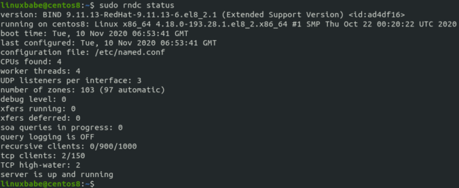Set Up BIND Authoritative DNS Server on CentOS 8/RHEL 8