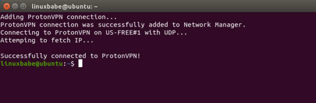 How To Install and Use ProtonVPN on Desktop Linux - LinuxBabe