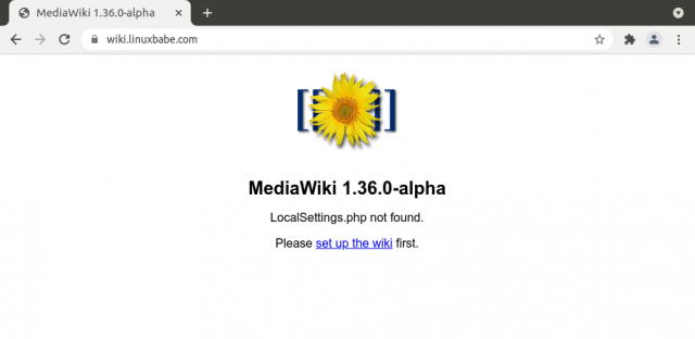 how to install mediawiki Ubuntu 20.04 - LinuxBabe