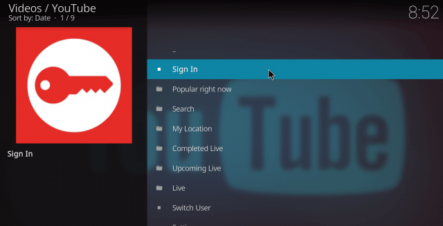 How to Install the YouTube Add-on in Kodi - LinuxBabe