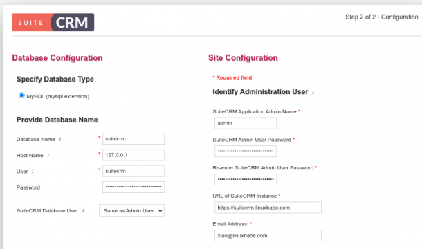 How to Install SuiteCRM on Ubuntu 20.04 with Apache/Nginx - LinuxBabe
