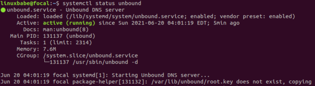 Set Up Unbound Dns Resolver On Ubuntu 22042004 Server Linuxbabe