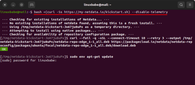 Linux Server Performance Monitoring with Netdata (2022) - LinuxBabe