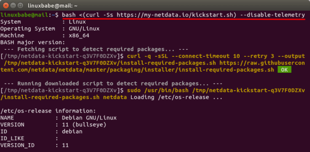Linux Server Performance Monitoring with Netdata - LinuxBabe