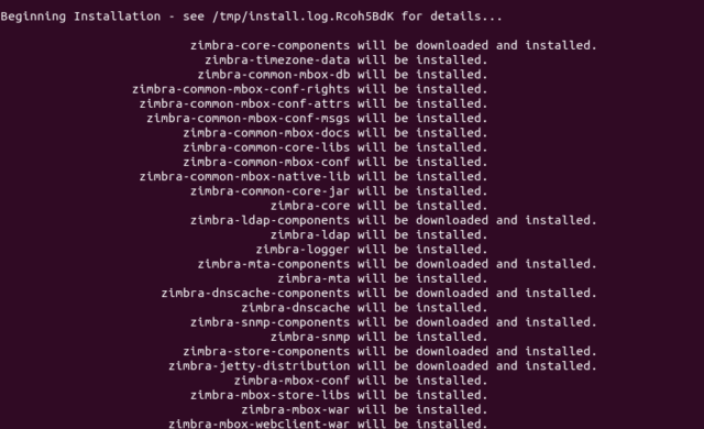 How To Set Up Zimbra Open Source Mail Server On Ubuntu 1804