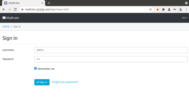 Install Mailtrain Self-Hosted Newsletter App on Ubuntu 22.04 Server