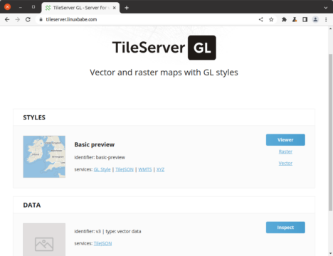 Fast Scalable Basemap with TileServer GL/OpenMapTiles (Ubuntu 22.04)