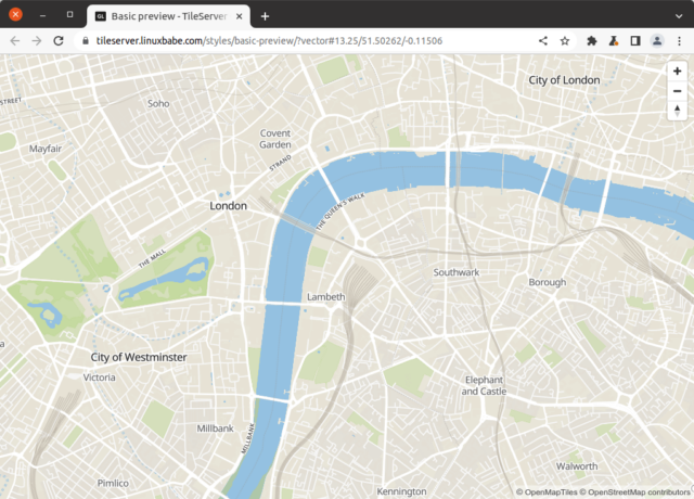 Fast Scalable Basemap with TileServer GL/OpenMapTiles (Ubuntu 22.04)