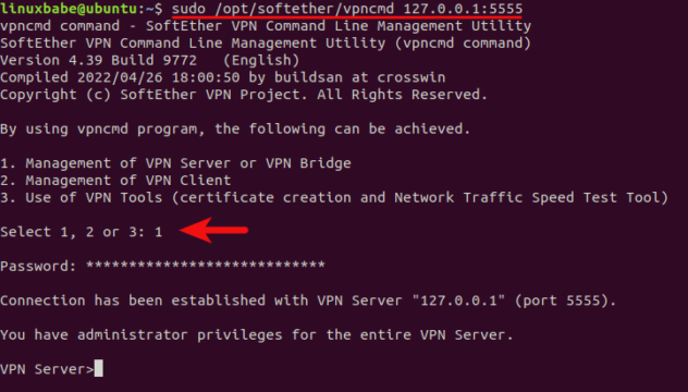 How to Set Up SoftEther VPN Server on Ubuntu 22.04/20.04