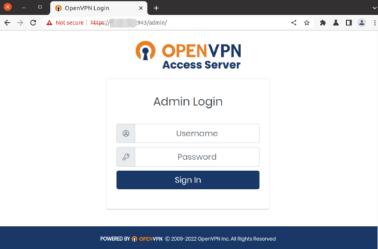 How to Set Up OpenVPN Access Server on Ubuntu 22.04/20.04