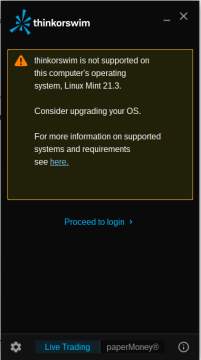 How to Install Thinkorswim Trading Platform on Ubuntu 24.04/22.04