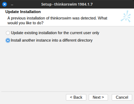 How to Install Thinkorswim Trading Platform on Ubuntu 24.04/22.04