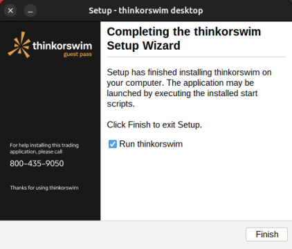 How to Install Thinkorswim Trading Platform on Ubuntu 24.04/22.04